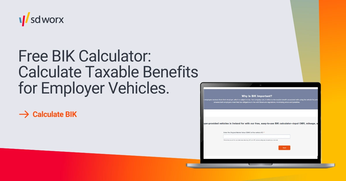 Free Benefit in Kind (BIK) Calculator | SD Worx